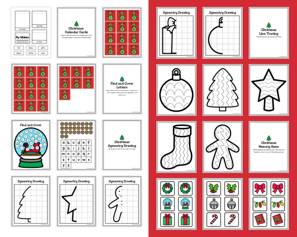 20 Fun and Educational Printable Christmas Activities – CrystalandComp
