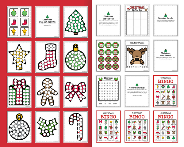 20 Fun and Educational Printable Christmas Activities – CrystalandComp