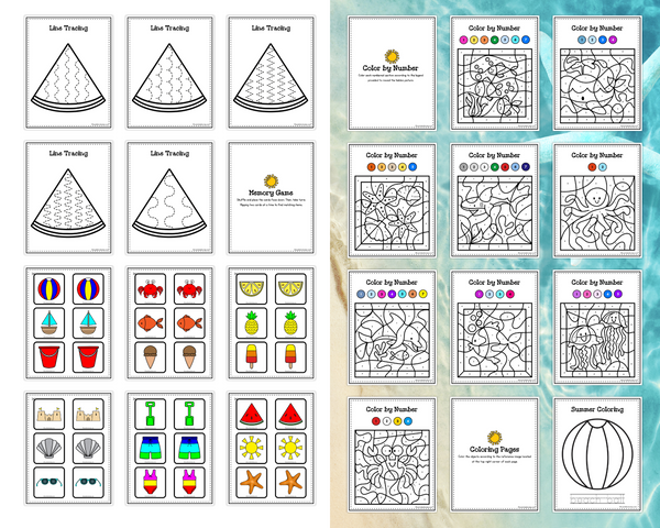 Printable 20 Fun and Educational Summer Activities – CrystalandComp