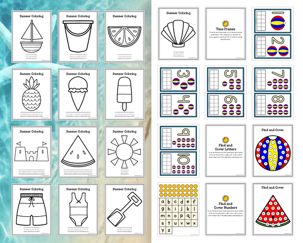 Printable 20 Fun and Educational Summer Activities – CrystalandComp