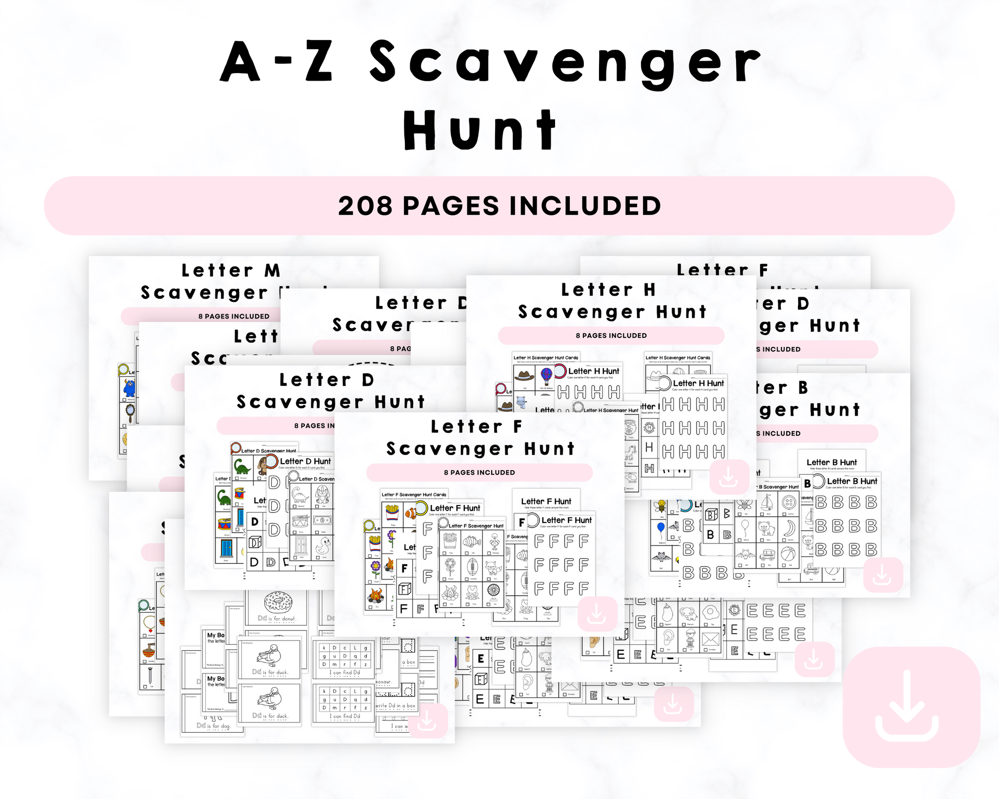 A-Z Scavenger Hunt Printable – CrystalandComp