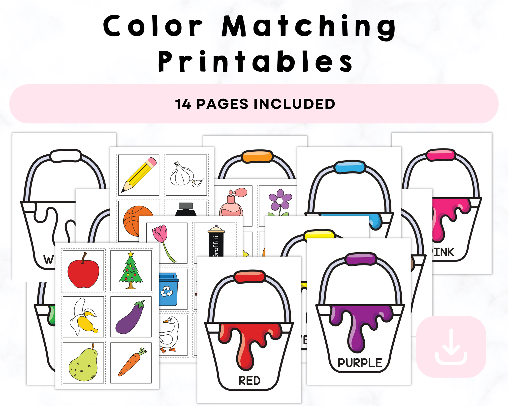 Color Matching Printables – CrystalandComp