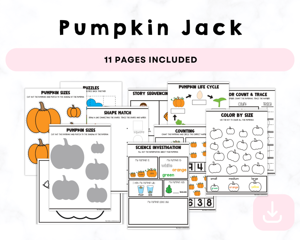 Printable Pumpkin Jack – CrystalandComp